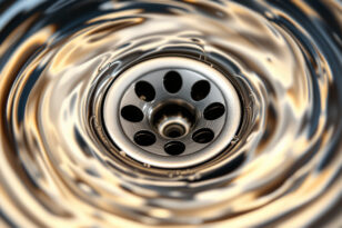 Wasser aus dem Abfluss kommt hoch - Das können Sie tun