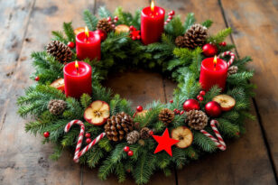 Adventskranz Selber Machen Anleitung