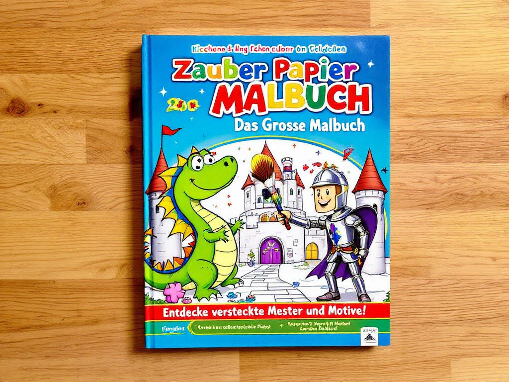 Ausmalen mit dem magischen Pinsel » Kreative Entfaltung