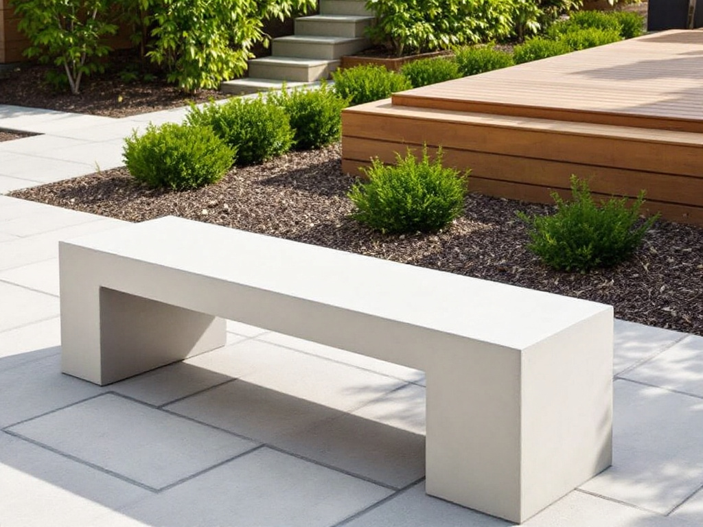Sitzbank Aus Beton