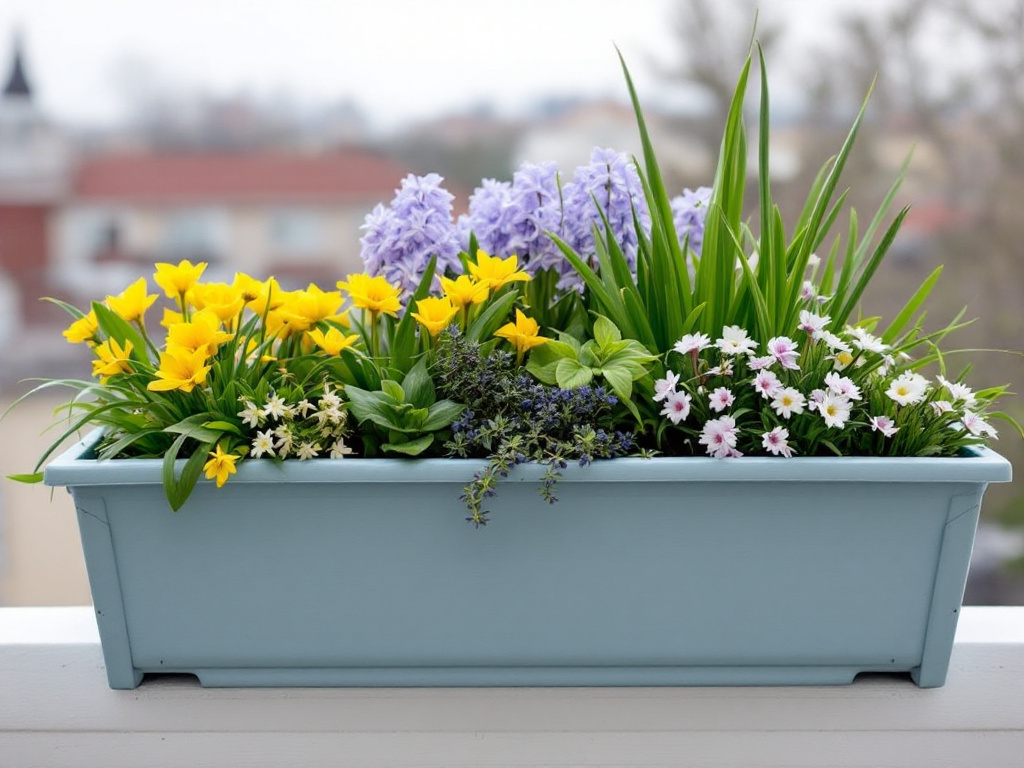 Knstliche Pflanzen Im Blumenkasten Befestigen