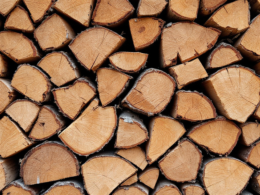 Verwunderlich Brennholz Stapeln Sichtschutz Ebenbild
