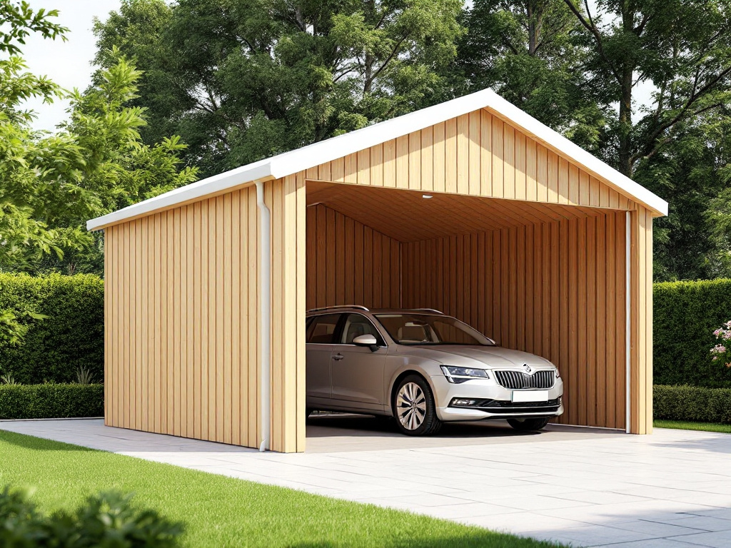 Carport Mit Tur