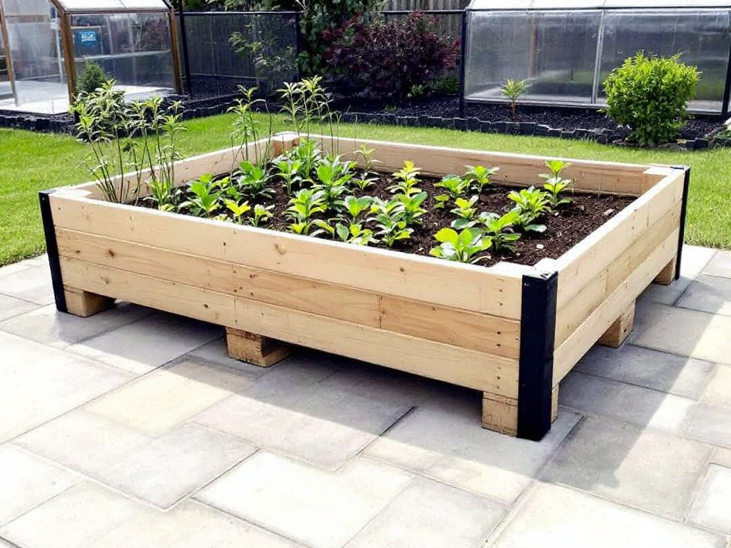 Hochbeet aus Paletten selber bauen » Schritt für Schritt