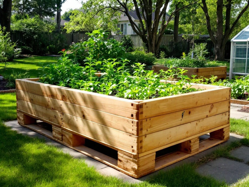 Hochbeet aus Paletten bauen » Einfache Schritt-für-Schritt-Anleitung