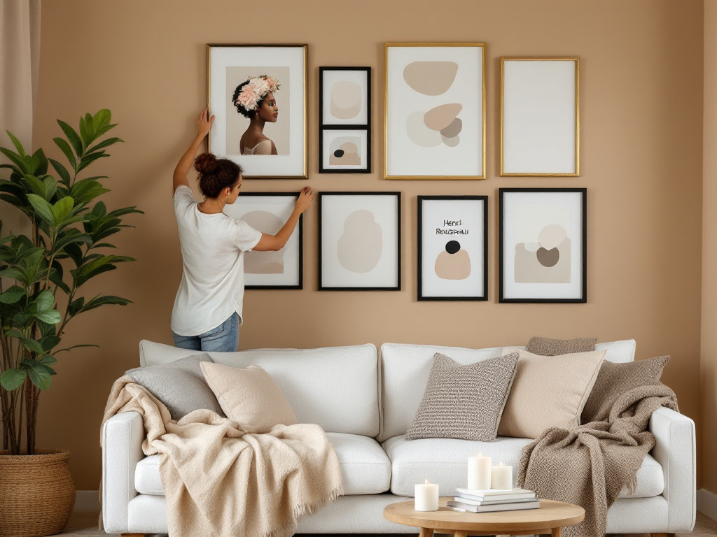 Mehrere Bilder gerade aufhängen » Praktische Tipps