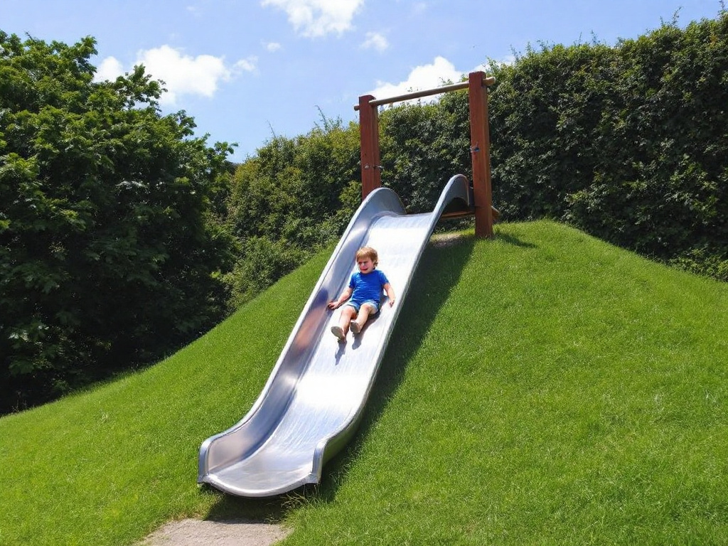 Rutsche am Hang befestigen » Tipps für sichere Montage