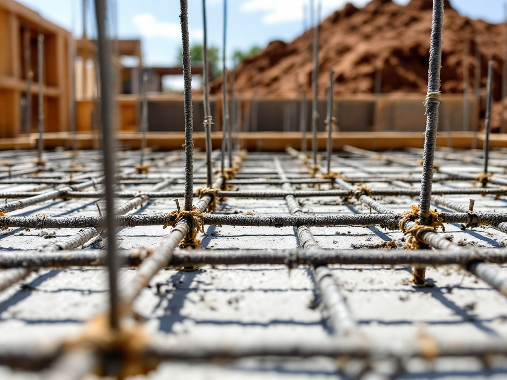 Beton Mit Armierung