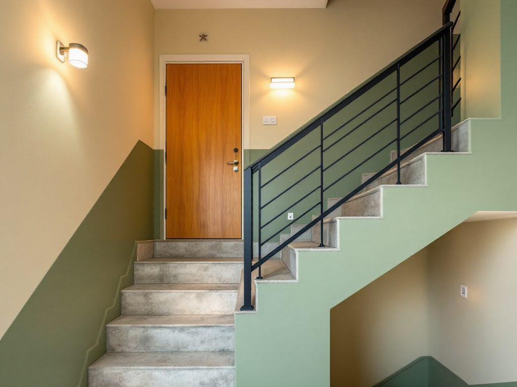 Treppenhaus gestalten im Mehrfamilienhaus » Ideen & Tipps